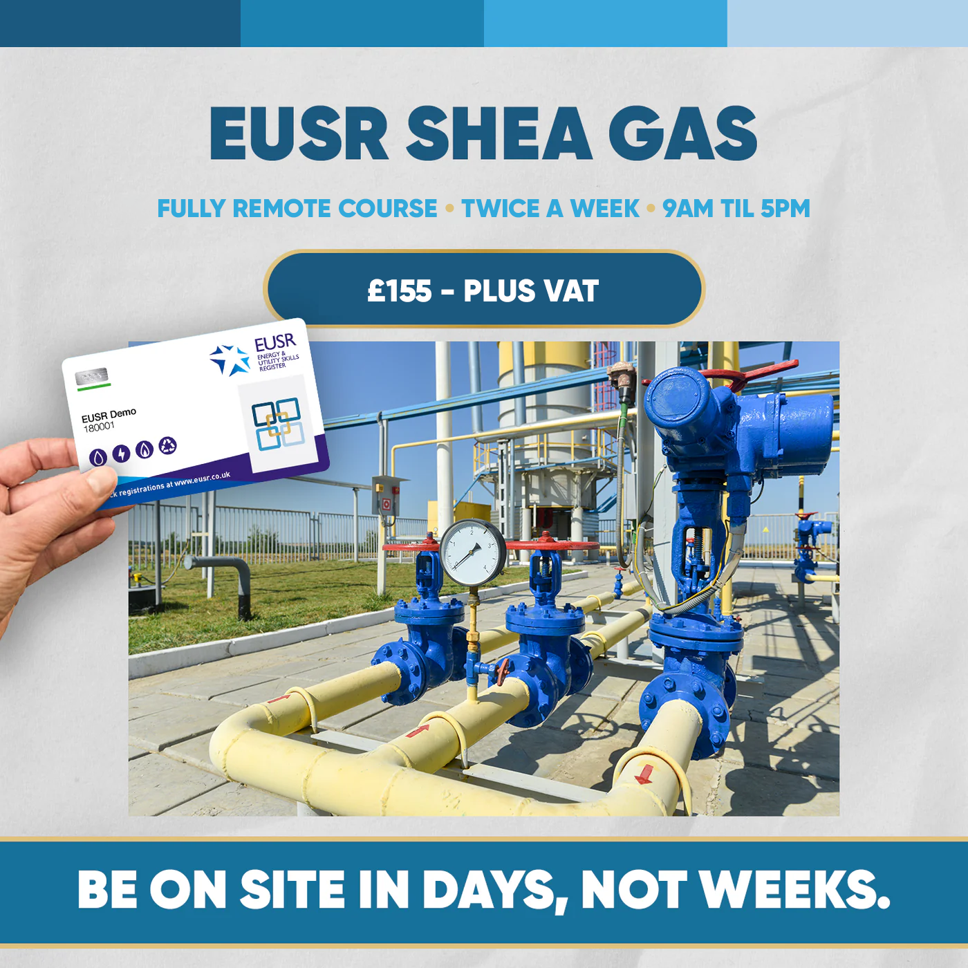 EUSR SHEA Gas Training Course | Get Your Card Online | Four Storey ...