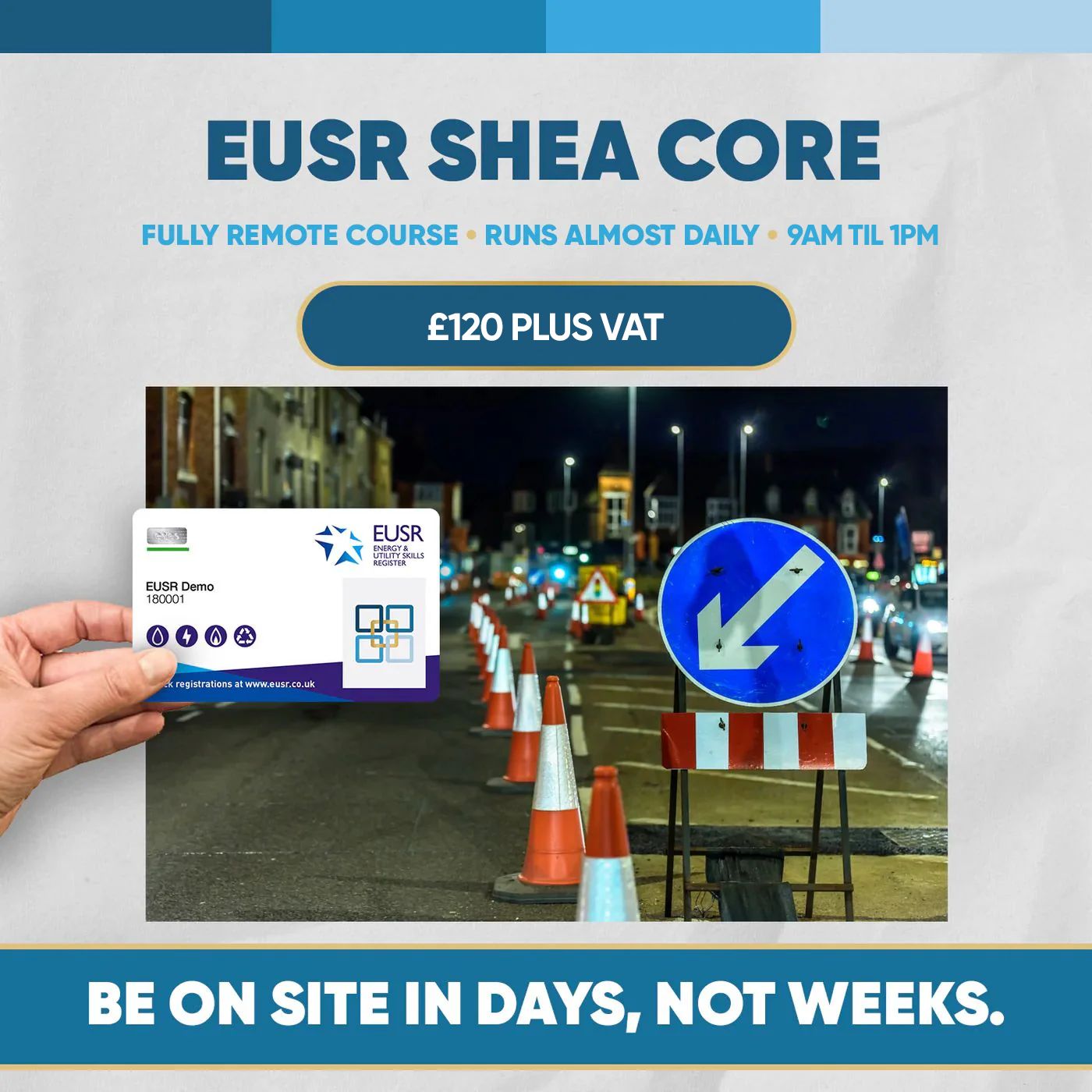 EUSR SHEA Core Course | 100% Online – Four Storey Training Limited